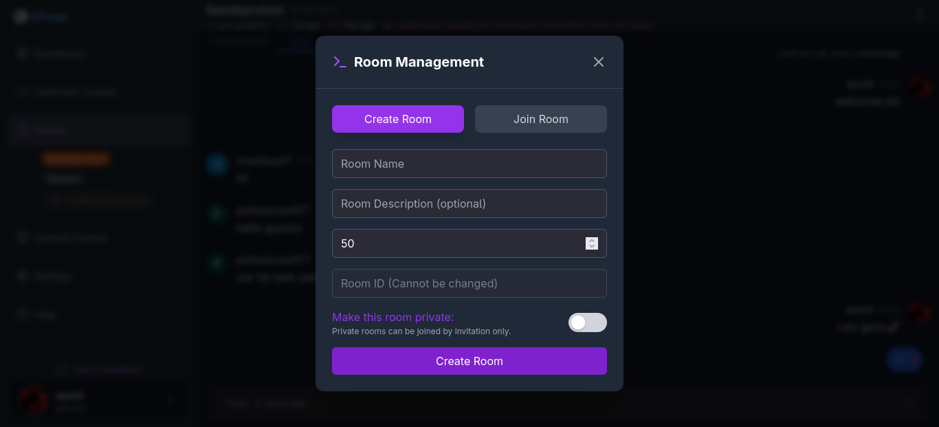 CForge: LeetCode Tracker & Competitive Programming Leaderboards
